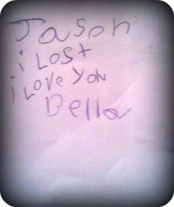 Wordless Wednesday - Cryptic Love Note - Divine Lifestyle