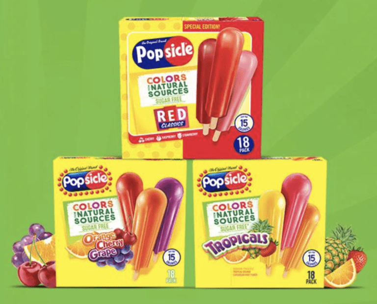 Popsicle Brand Sugar Free popsicles