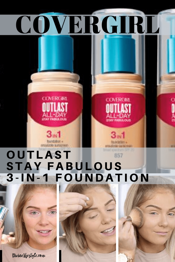 COVERGIRL Outlast Stay Fabulous 3-in-1 Foundation Makeup