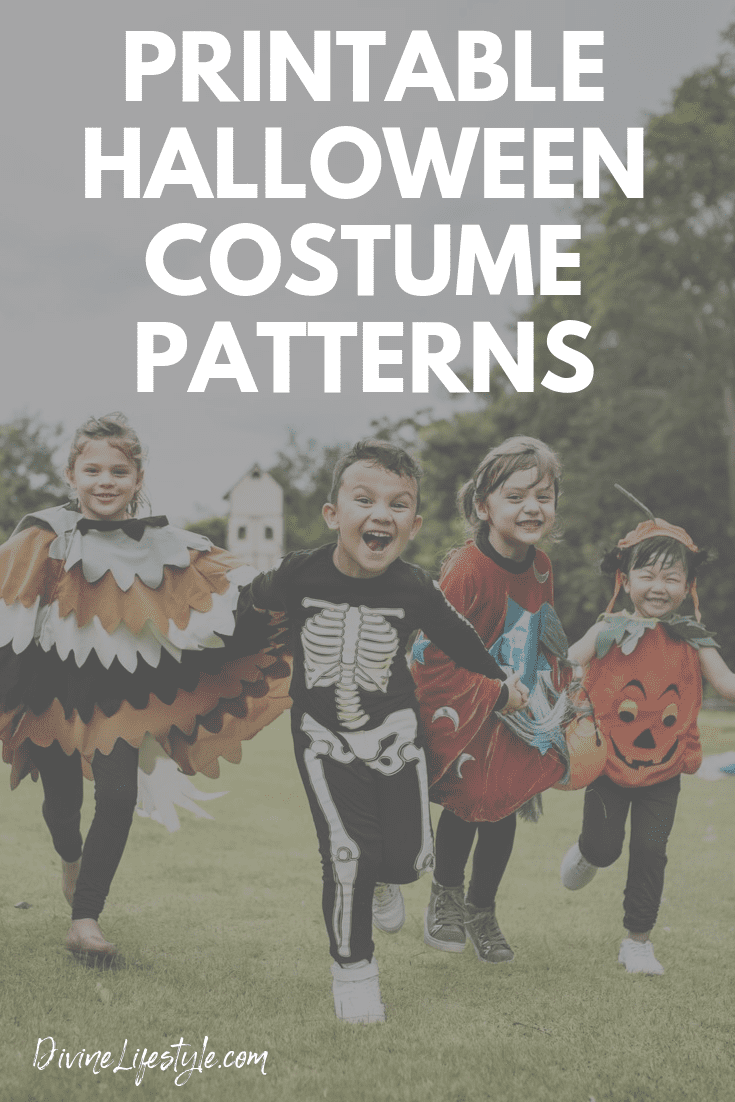 Printable Halloween Costume Patterns Divine Lifestyle