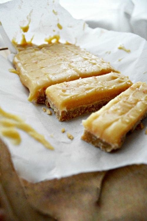 Simple Salted Caramel Shortbread Recipe Divine Lifestyle