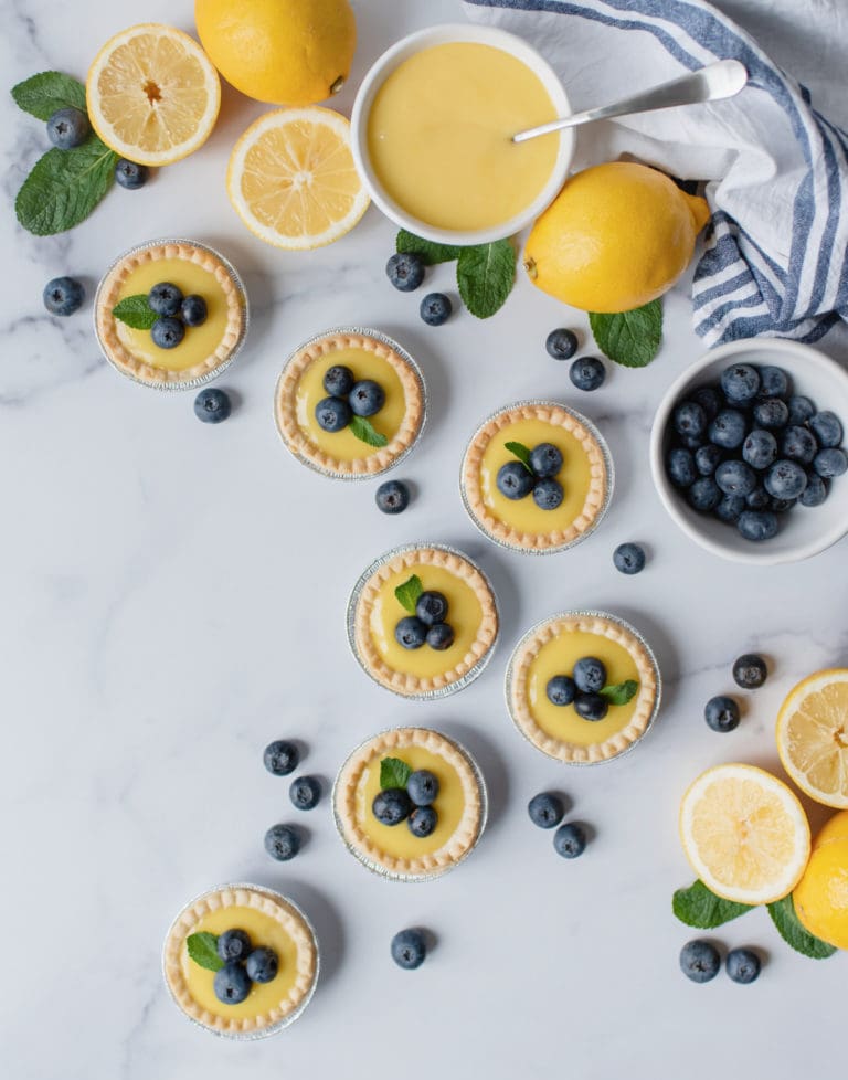 Mini Lemon Curd Tarts