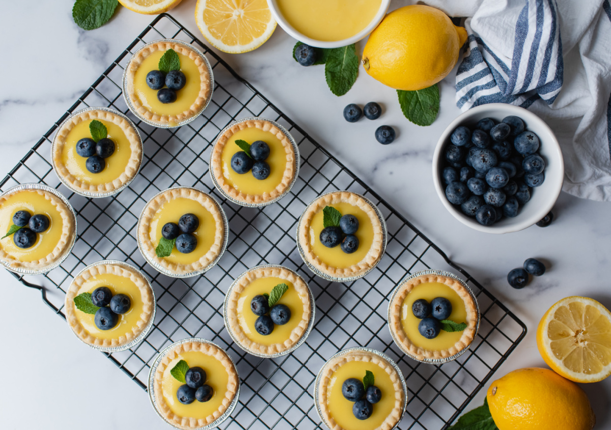 Mini Lemon Curd Tarts