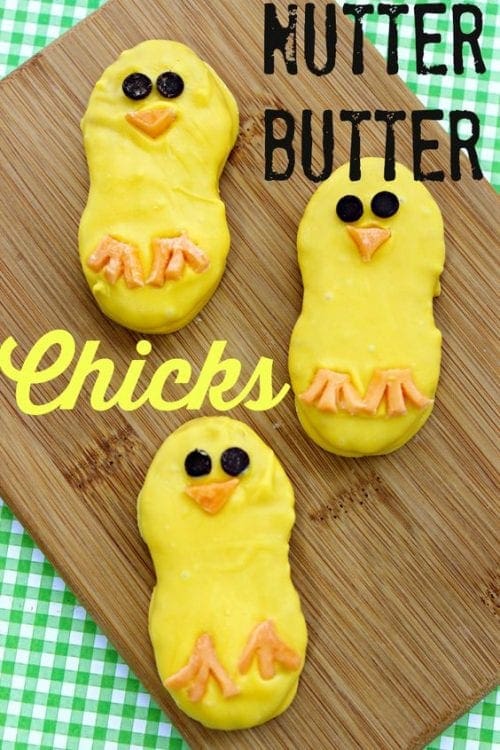 Nutter Butter Chicks Easter Snack Class Party Divine Lifestyle