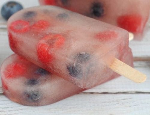 Homemade Berry Popsicles Recipe Frozen Novelty Dessert