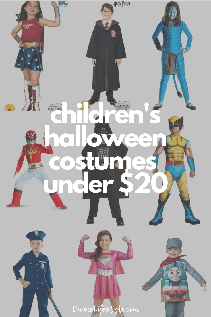 Children's Halloween Costumes Under $20 Divine Lifestyle