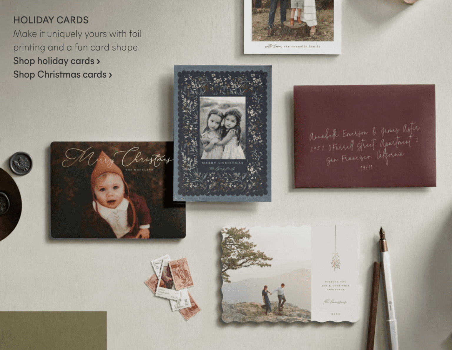 Minted Photo Christmas Cards
