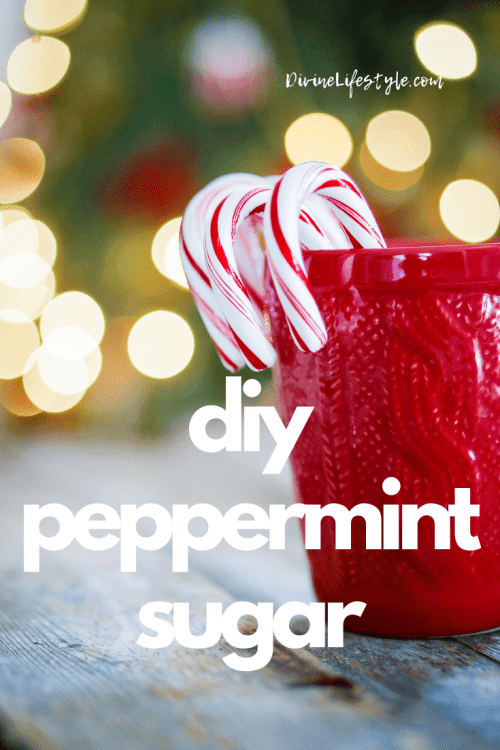 Peppermint Flavored Sugar Recipe Edible Christmas Gift