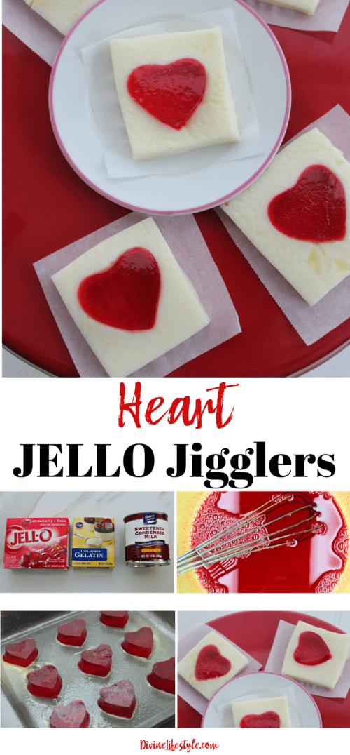 Heart Jello Jigglers Valentine's Day Divine Lifestyle