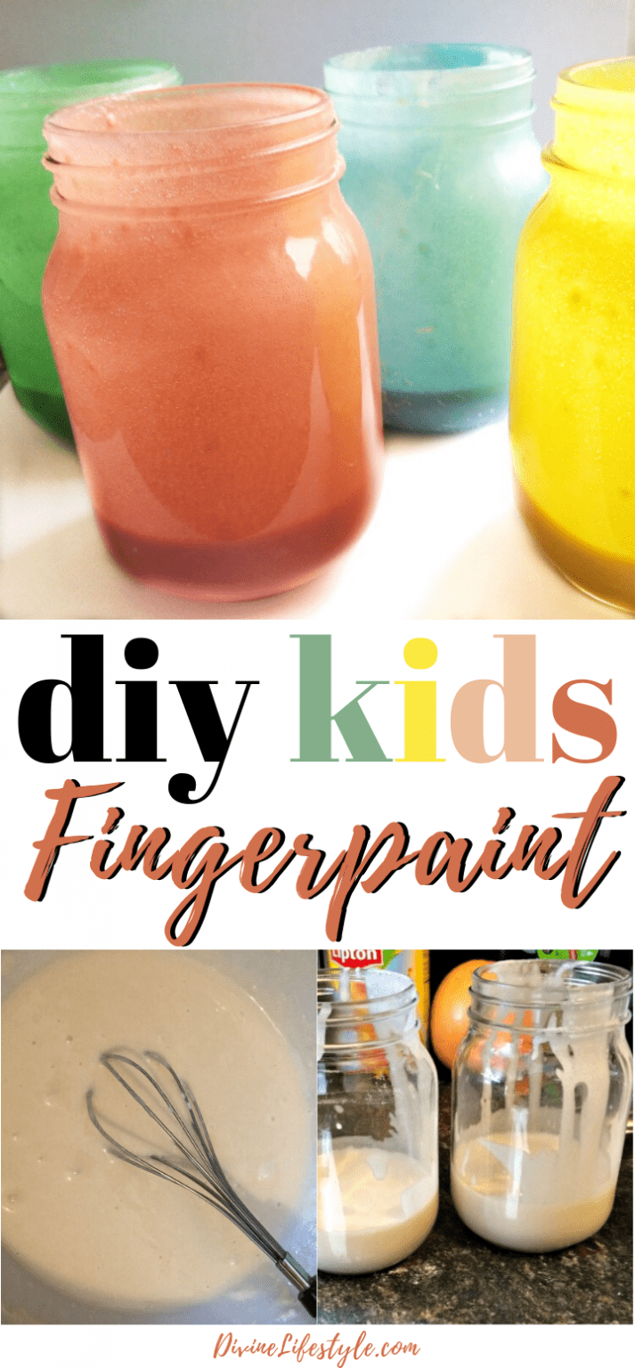 Crafts for Kids: Homemade Paint with Food Coloring {Non Toxic}