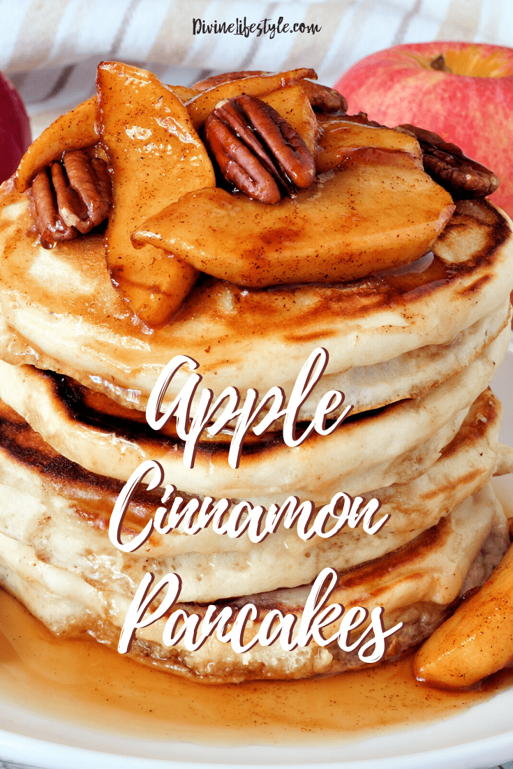 Apple Cinnamon Pancakes Breakfast Brunch Recipe