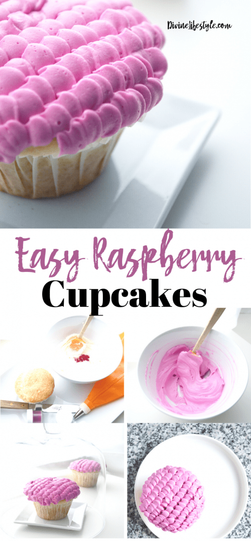Easy Raspberry Cupcakes Fruit Dessert Cake Divine Lifestyle