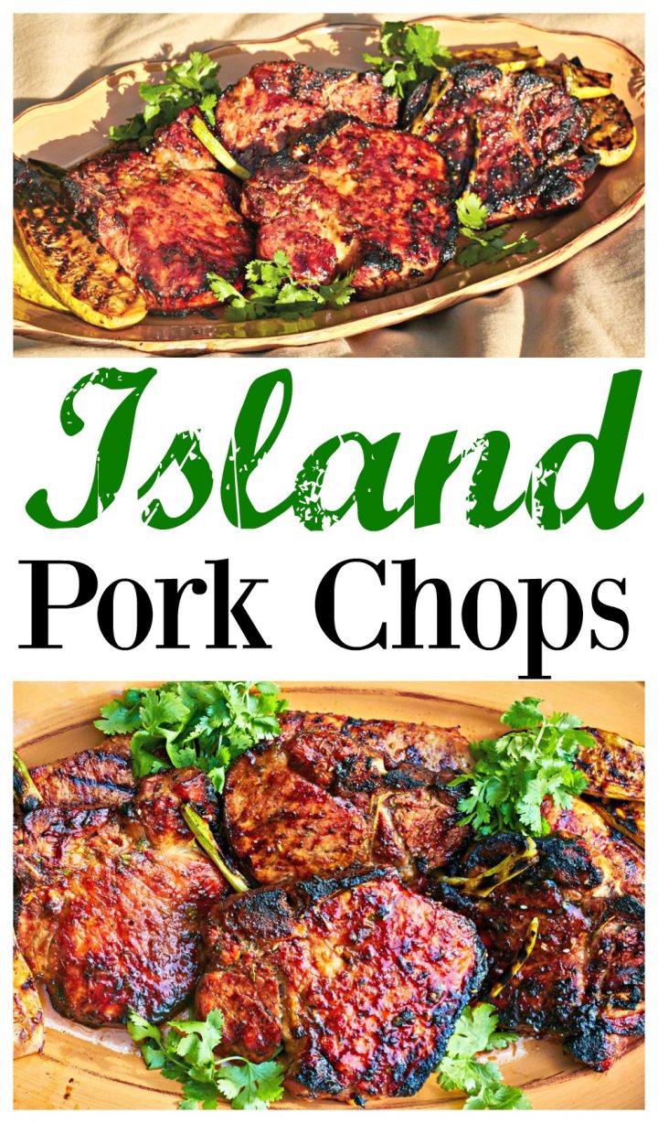 Grilling Thick Cut Pork Chops Grilled Island Pork Chops Recipe