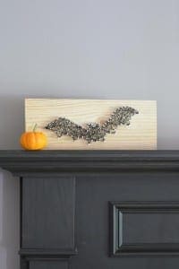 DIY Halloween Bat String Art Craft Tutorial Divine Lifestyle