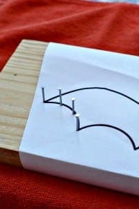 DIY Halloween Bat String Art Craft Tutorial Divine Lifestyle