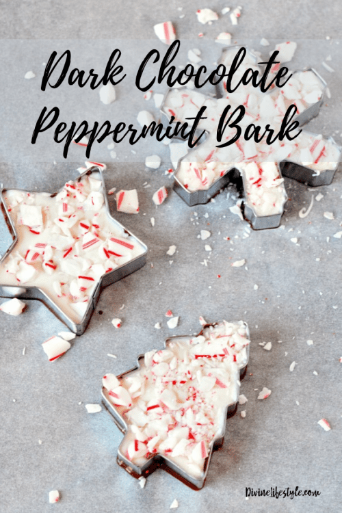 Dark Chocolate Peppermint Bark Holiday Cookie Exchange