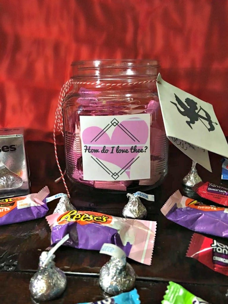 DIY Valentine's Day Jar of Love - Divine Lifestyle