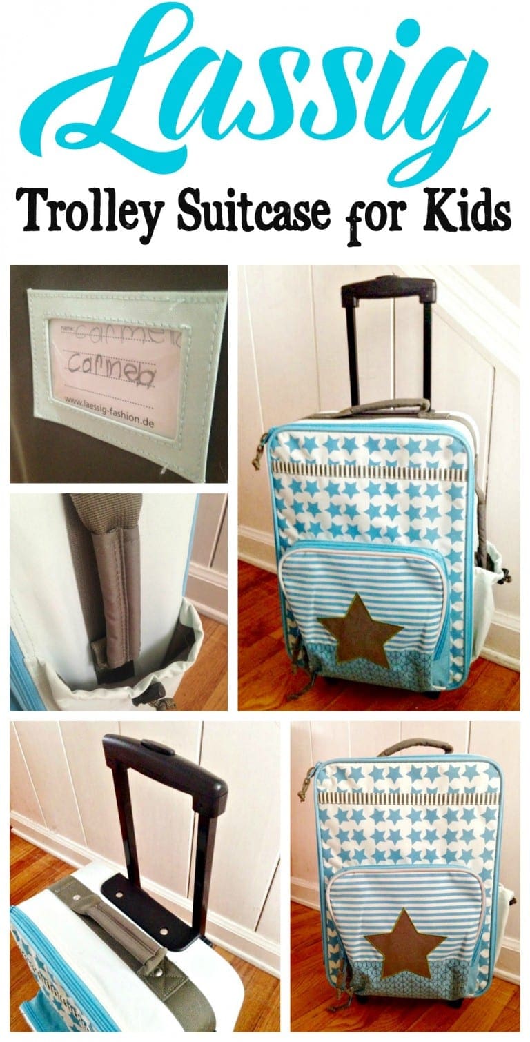 Lassig Trolley Suitcase for Kids Review - Divine Lifestyle
