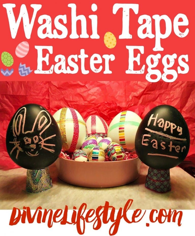Washi Tape Easter Eggs