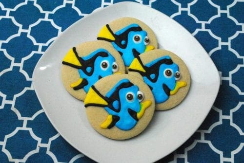 Finding Nemo Sugar Cookies Recipe Dory Cookies