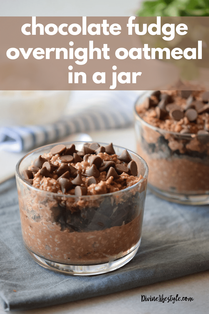 Divine Chocolate Fudge Overnight Oats: Jar Recipe