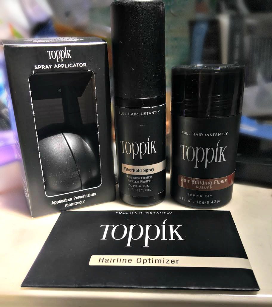 Toppik Hair Building Fibers for thinning hair Divine Lifestyle