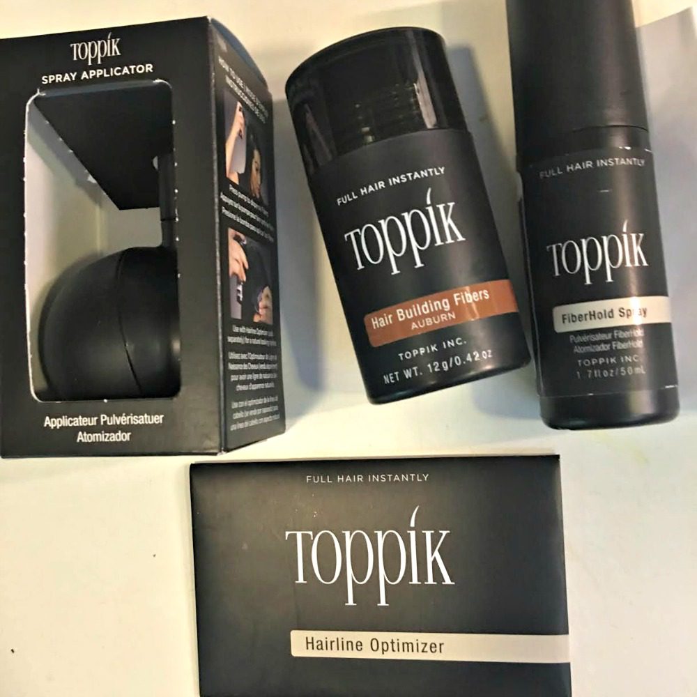 Toppik Hair Building Fibers for thinning hair Divine Lifestyle