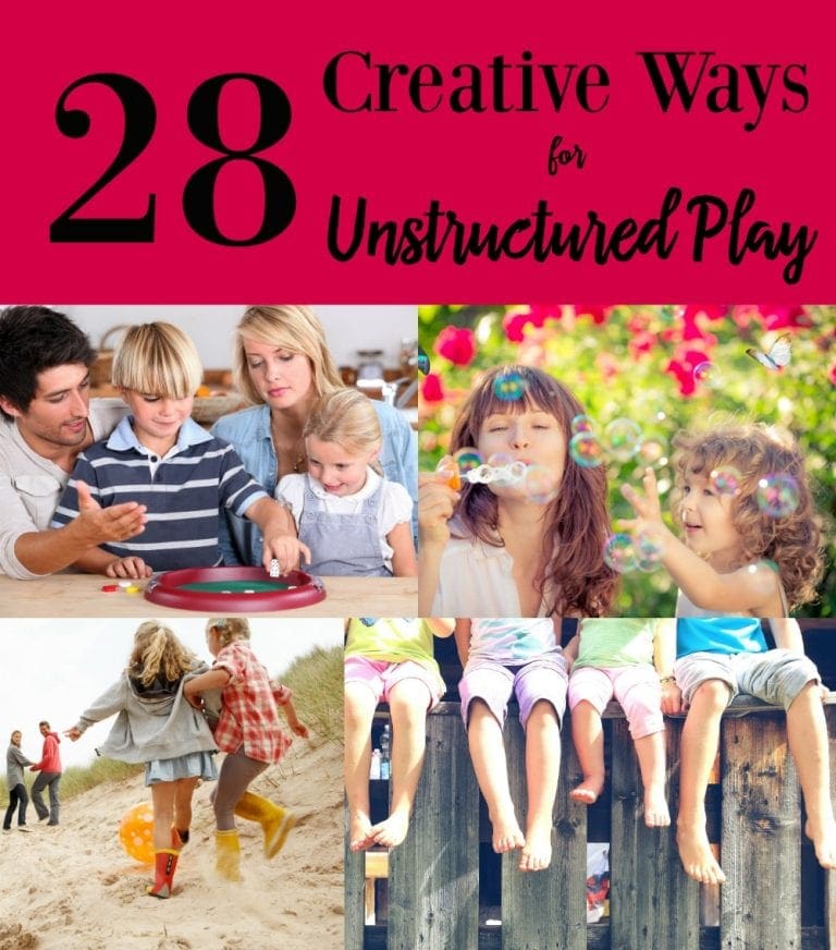 28 Creative Ways for Unstructured Play Divine Lifestyle