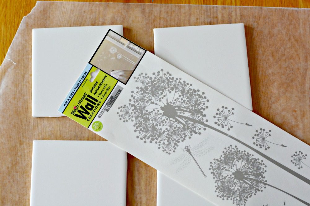 DIY Tile Coasters Gift Girls Night in Craft Divine Lifestyle