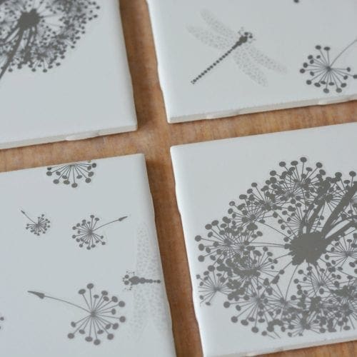 DIY Tile Coasters Gift Girls Night in Craft Divine Lifestyle