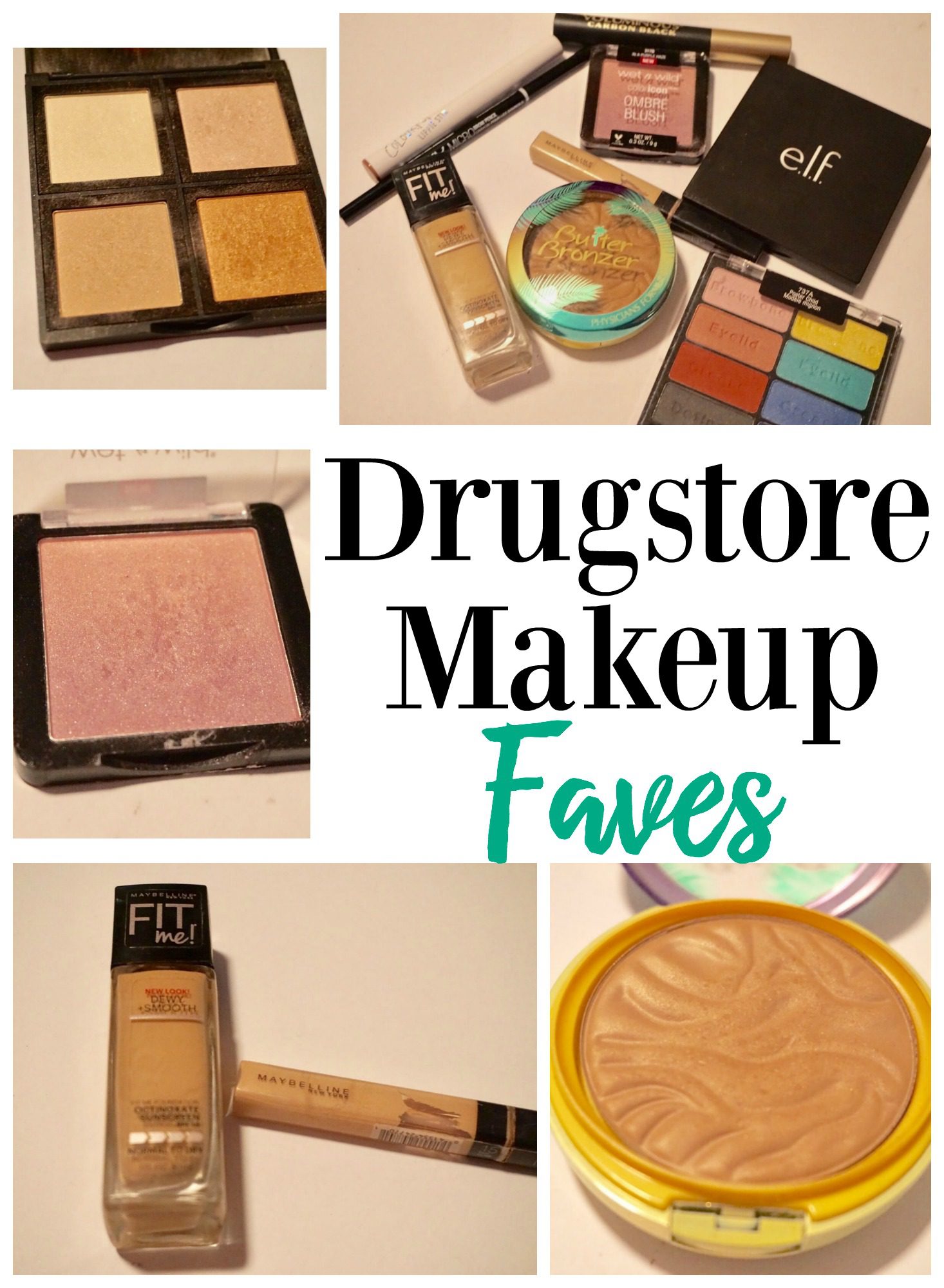 Affordable Drugstore Makeup Must Haves