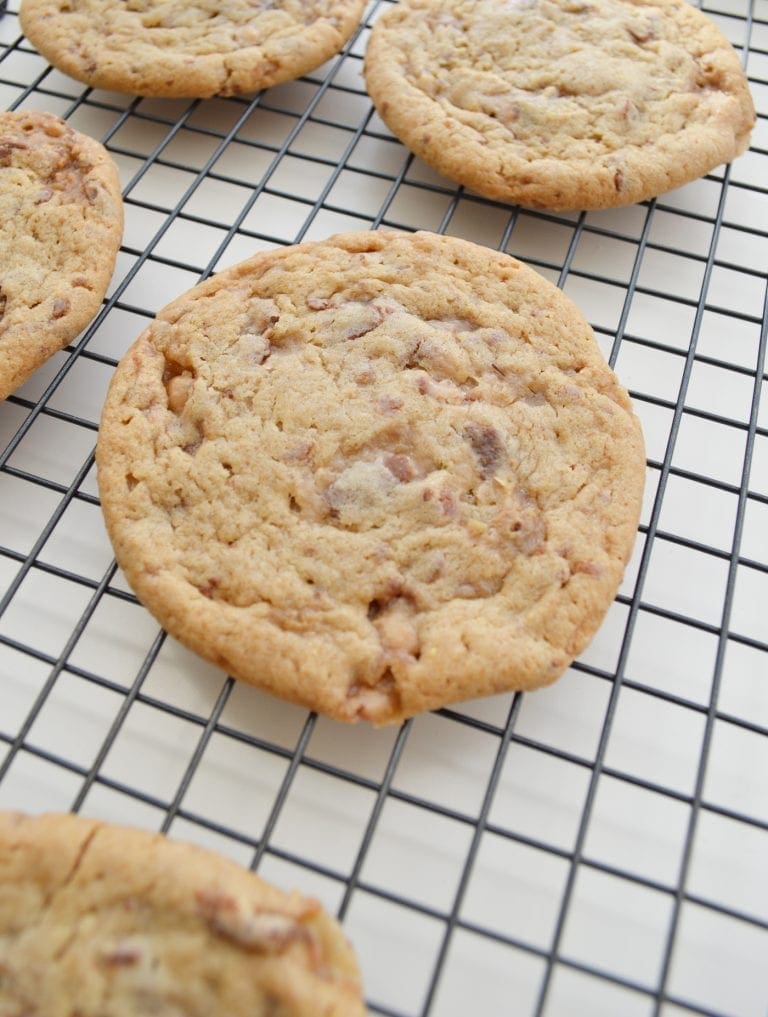 Chewy Butter Toffee Cookies Recipe Dessert Divine Lifestyle