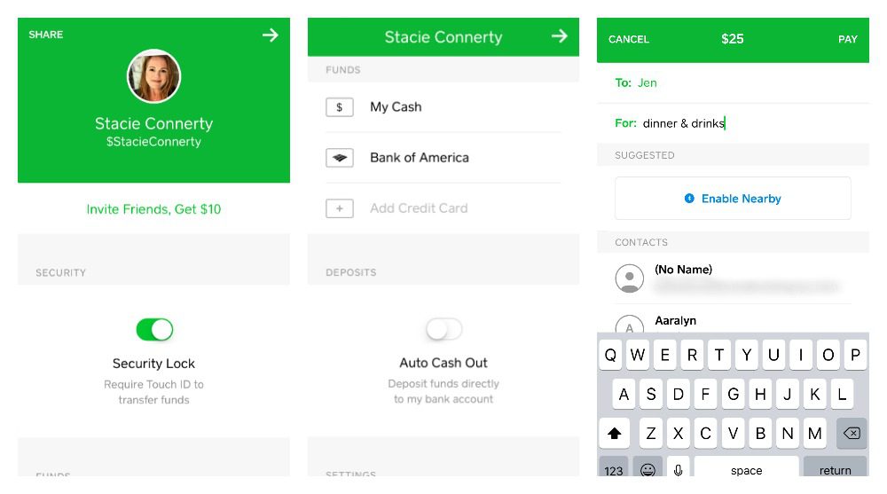 Share the bill with friends with Square Cash Divine lifestyle