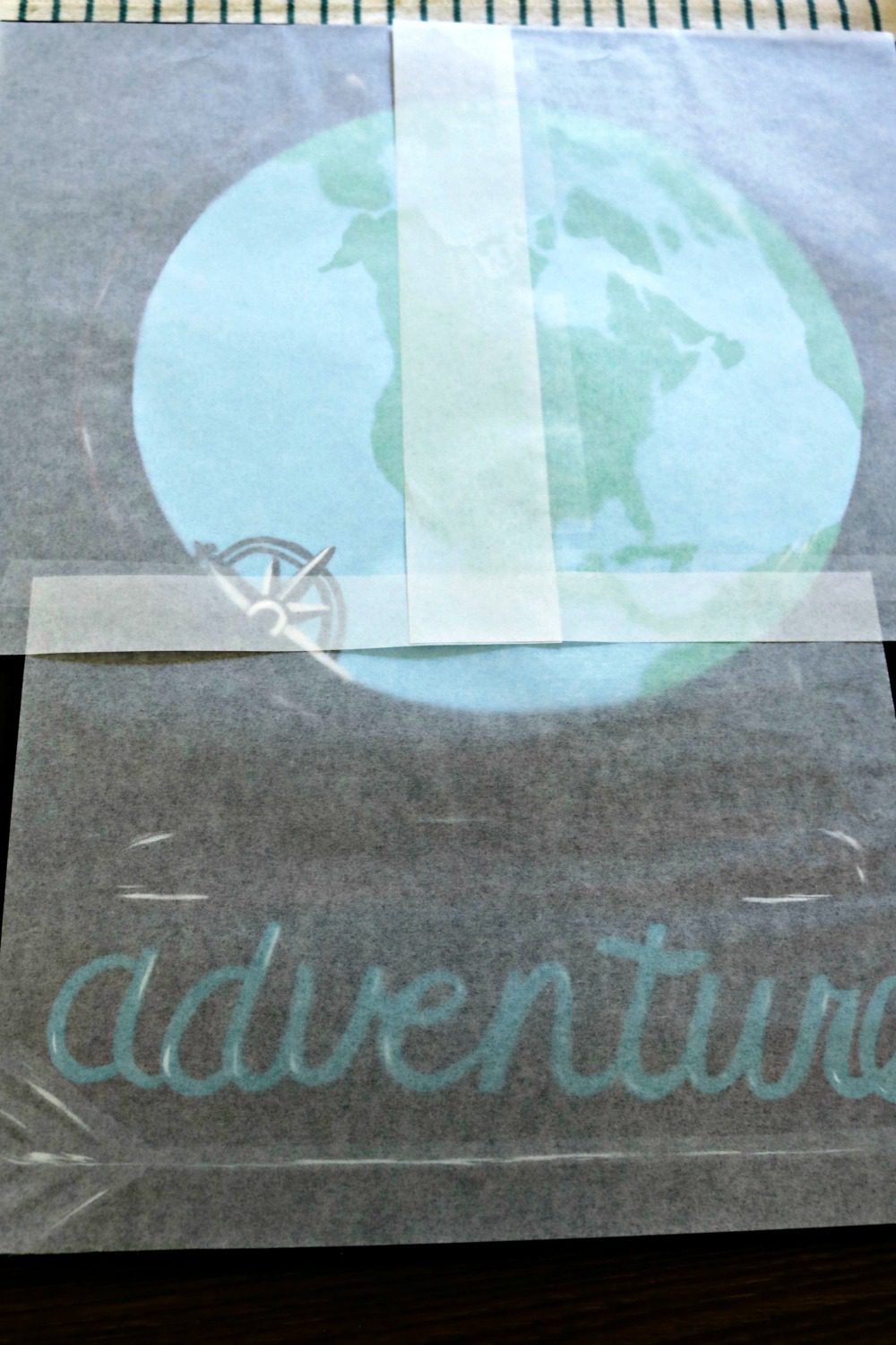 DIY Canvas Globe Painting Artist Craft Divine Lifestyle