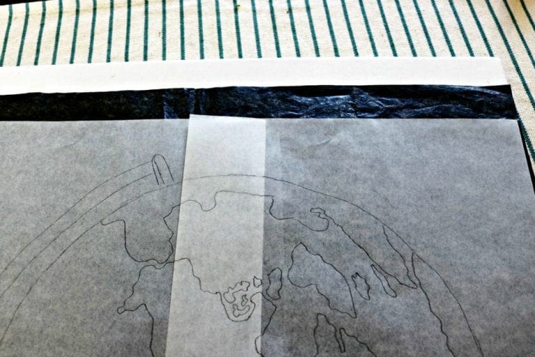 DIY Canvas Globe Painting Artist Craft Divine Lifestyle