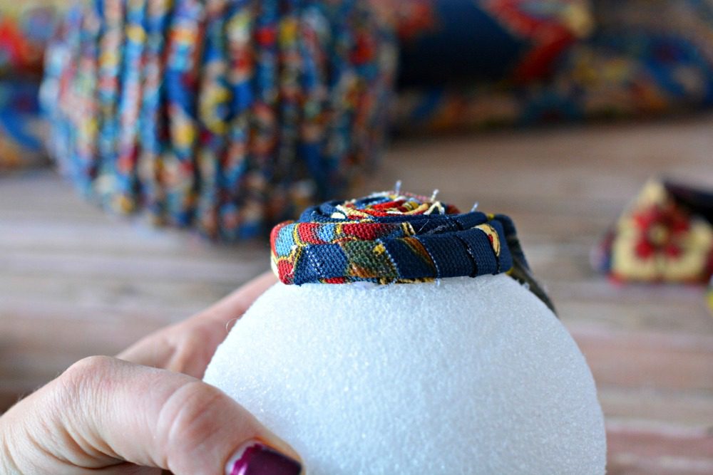 DIY Twisted Scrap Fabric Decor Balls Craft Divine Lifestyle