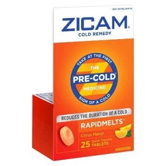 Get Your Better Back Faster with Zicam Cold Remedy Rapidmelts