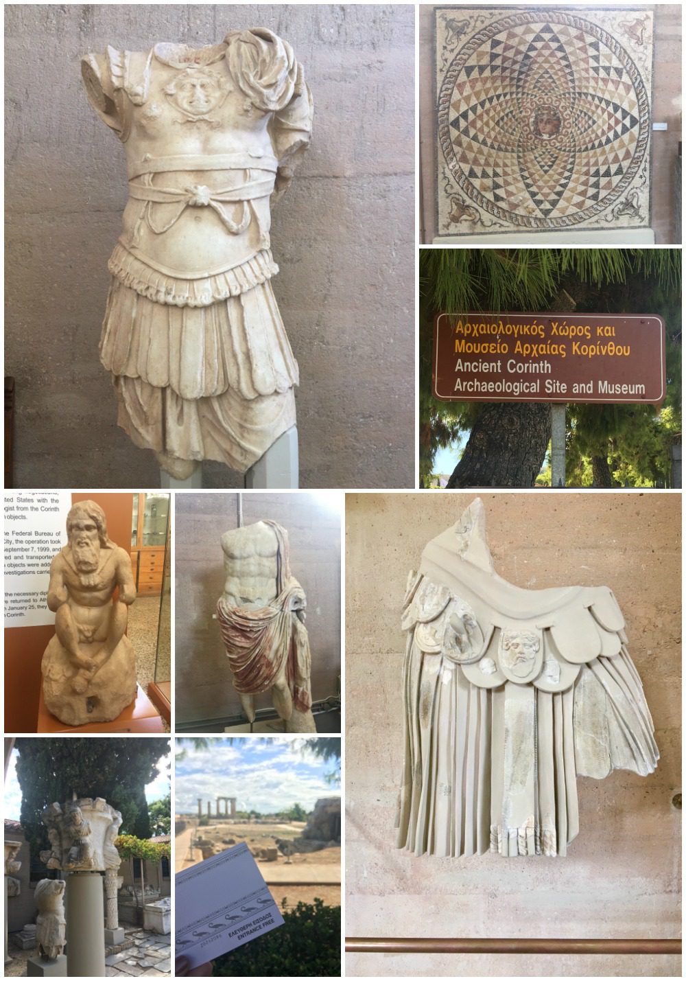 Visiting Ancient Greece Corinth City