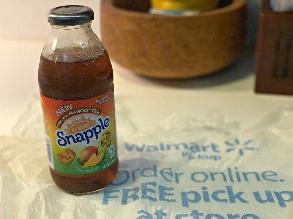Snapple Takes 2 to Mango Tea Iced Tea Beverage