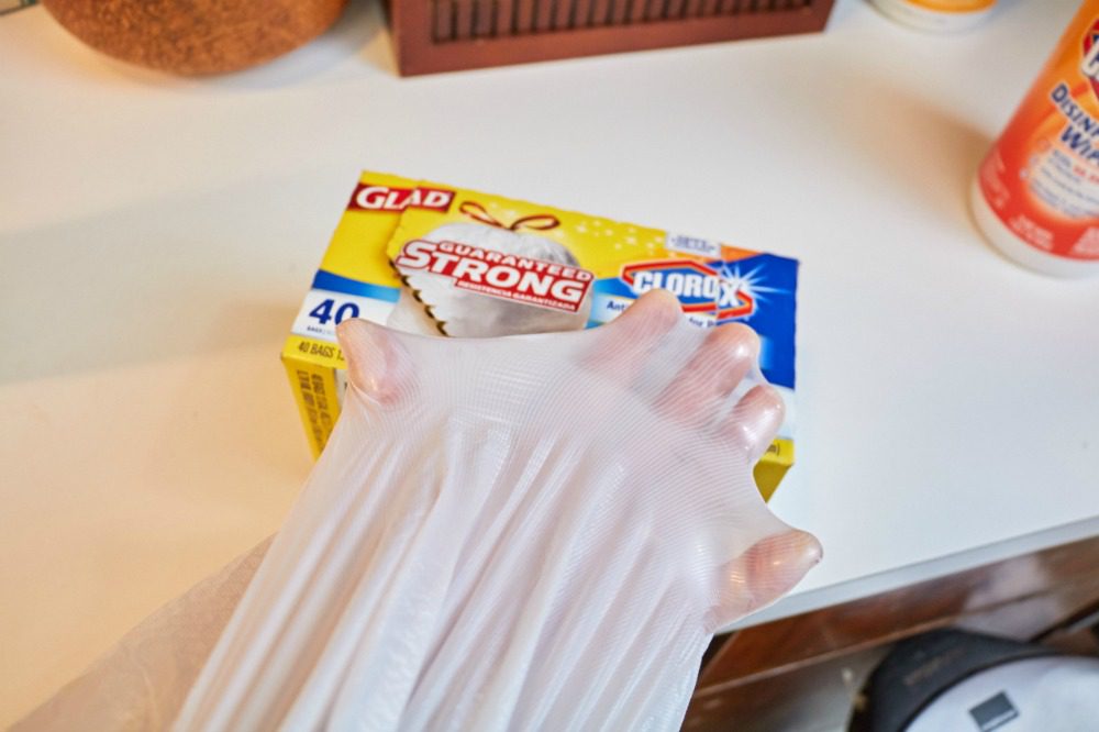 DIY Ruffled Rubber Gloves Spring Cleaning Craft Divine Lifestyle