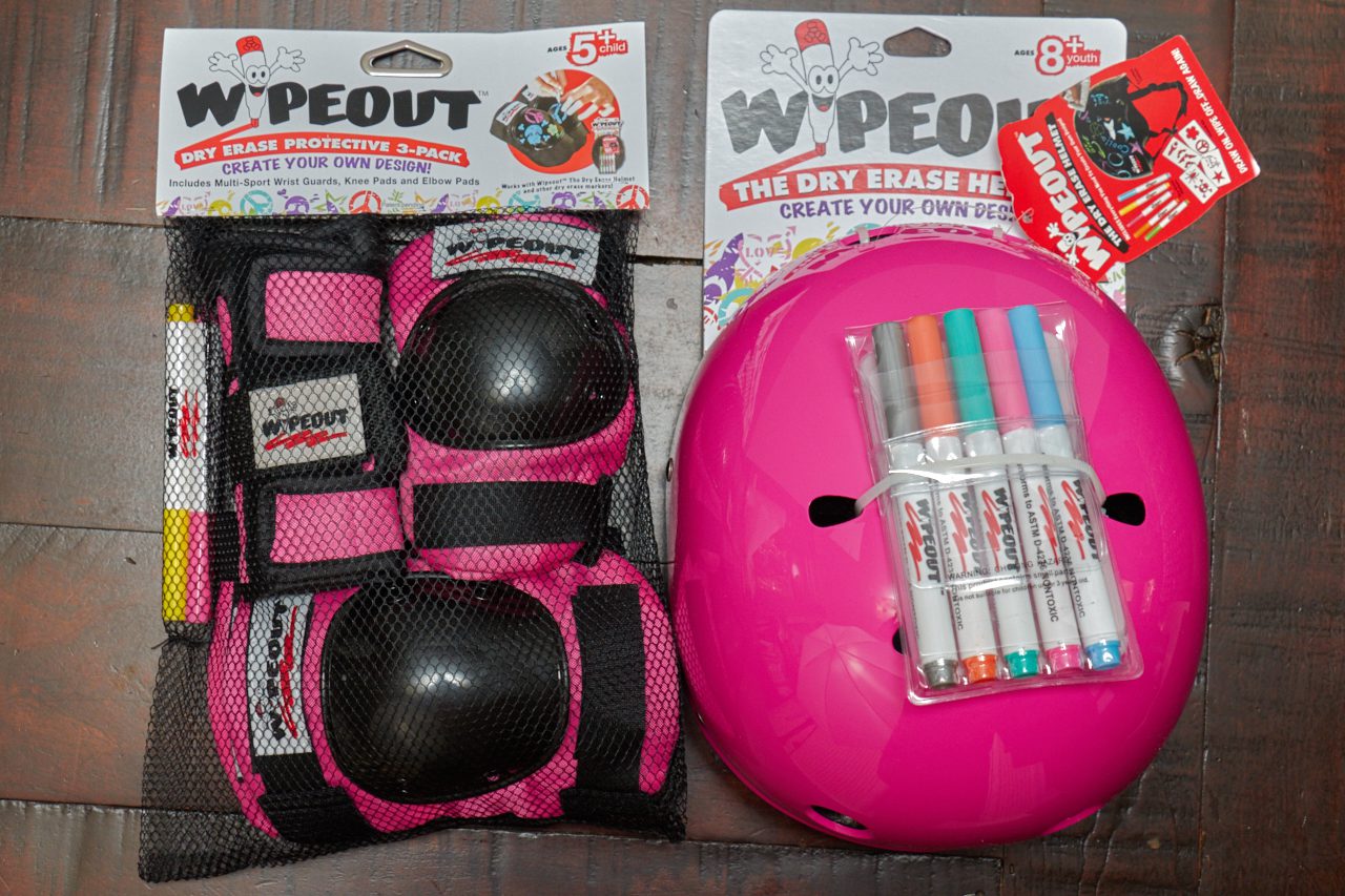 Design Your Own Helmet with Wipeout Dry Erase Productive Gear