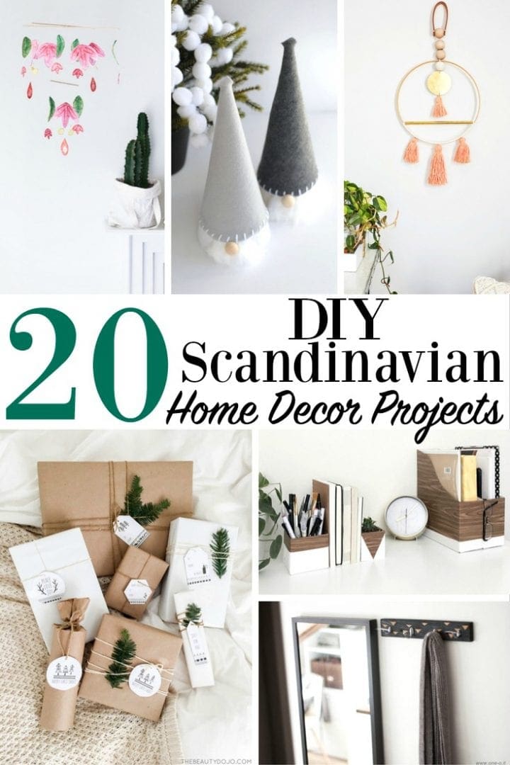 Scandinavian Decor DIY Home Projects Modern Minimalist Furniture