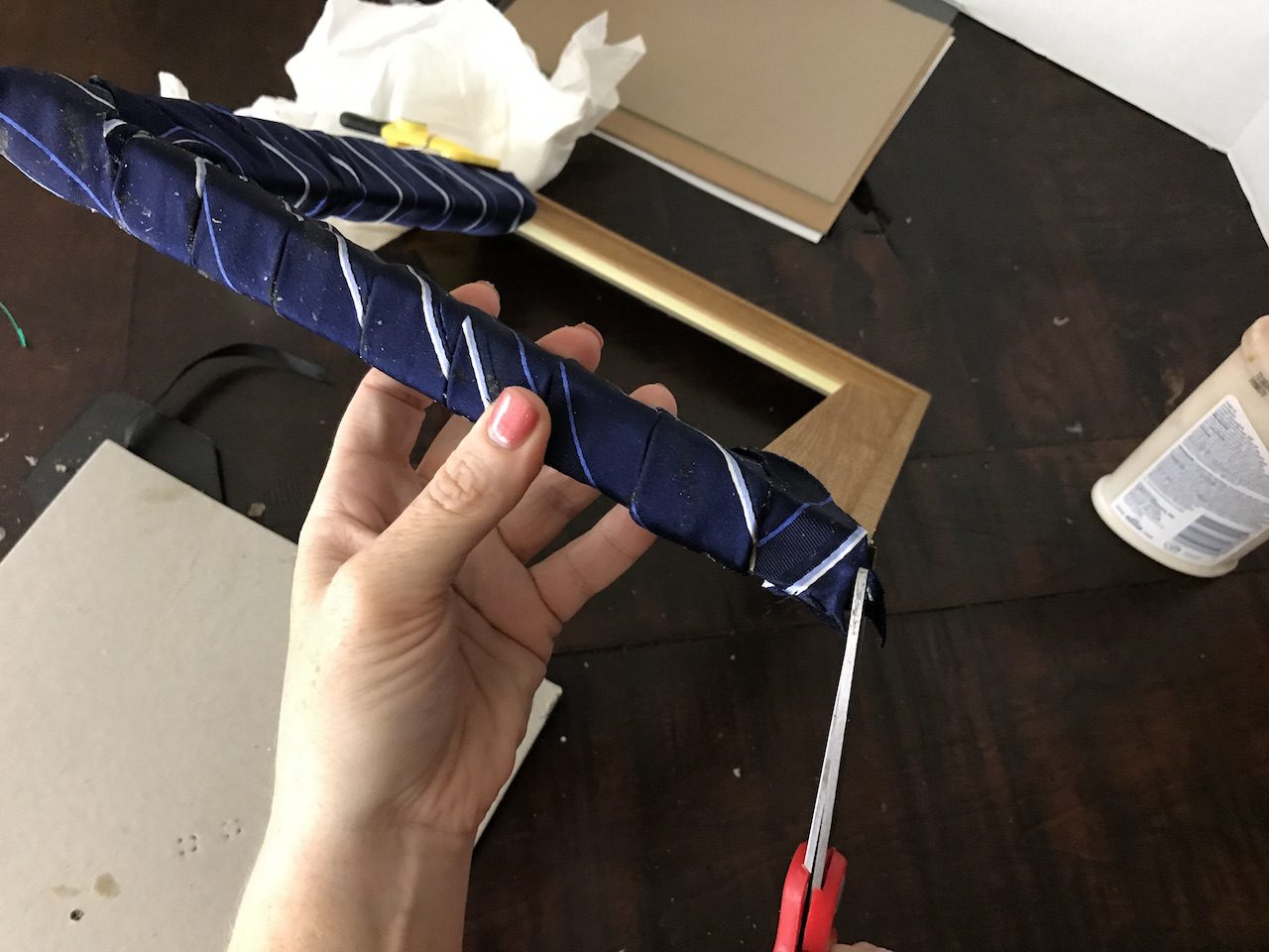 DIY Father's Day Tie Wrapped Picture Frame American Greetings Target