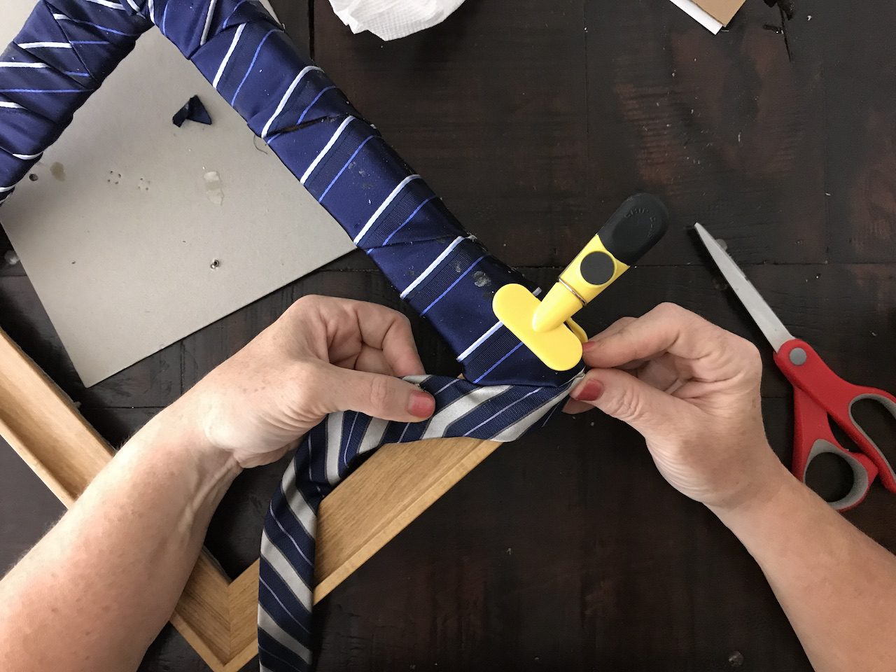 DIY Father's Day Tie Wrapped Picture Frame American Greetings Target