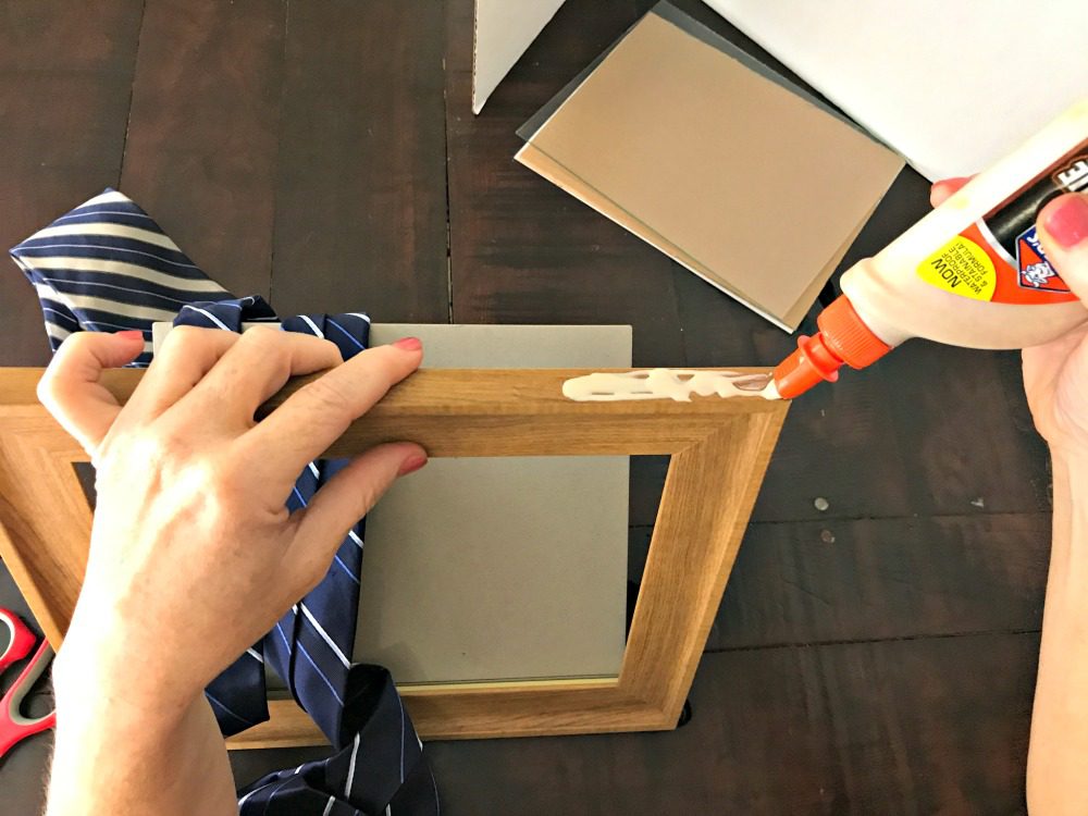 DIY Father's Day Tie Wrapped Picture Frame American Greetings Target