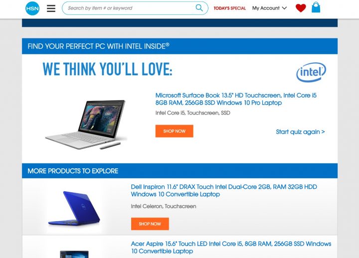 Intel offers devices for every need THE IN-CROWD Technology