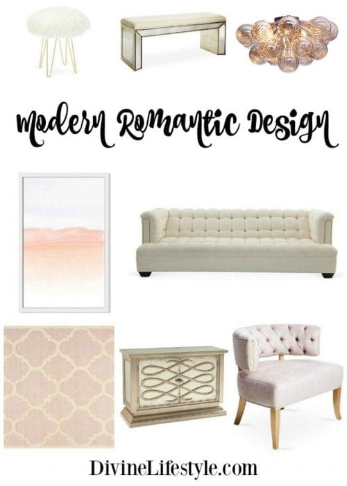 Modern Romantic Design Home Decor House Style