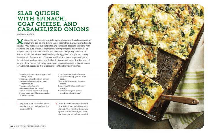 Sheet Pan Suppers Meatless Cookbook by Raquel Peizel