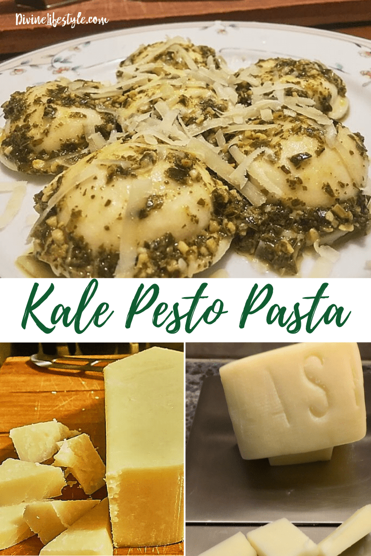 Kale Pesto Pasta Recipe Authentic Italian Cheese Romano Pecorino