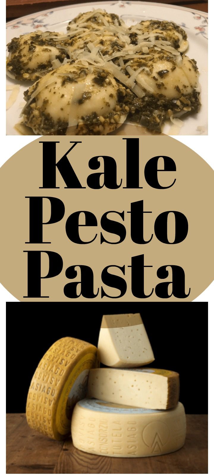 Kale Pesto Pasta Recipe Authentic Italian Cheese Romano Pecorino